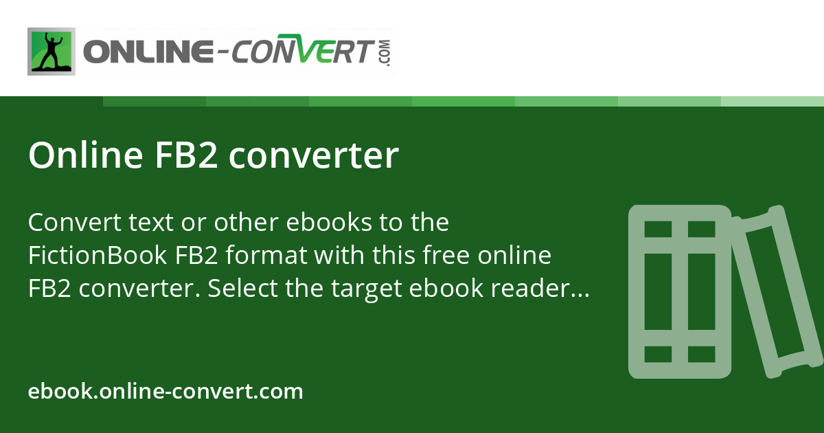 Online FB2 converter