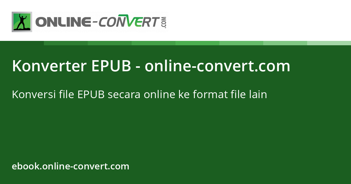 Konverter EPUB - online-convert.com