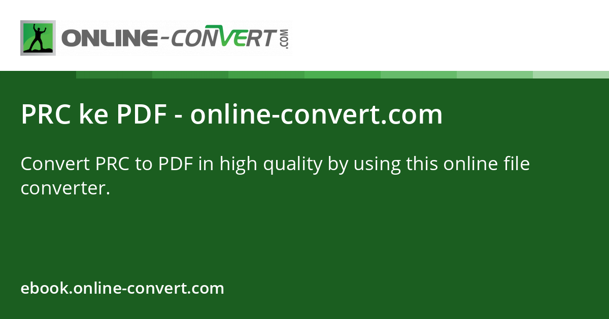 PRC ke PDF - online-convert.com